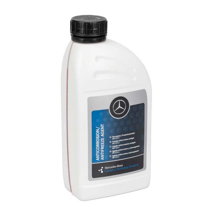 Mercedes Benz Genuine ANTI FREEZ COOLANT MB 325.0 1LTR RED ...