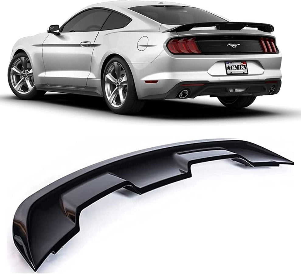 Rear Spoiler Wing Fit for 2015-2021 2 Door Mustang Ecoboost V6 GT Shel ...